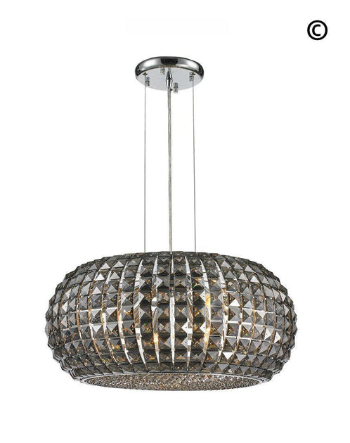 Infinity Chandeliers - Smoke Crystal - COLLECTION– Designer Chandelier ...